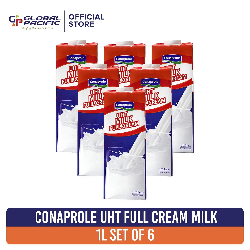 CONAPROLE UHT FULL CREAM MILK 1L SET OF 6 | Shopee Philippines