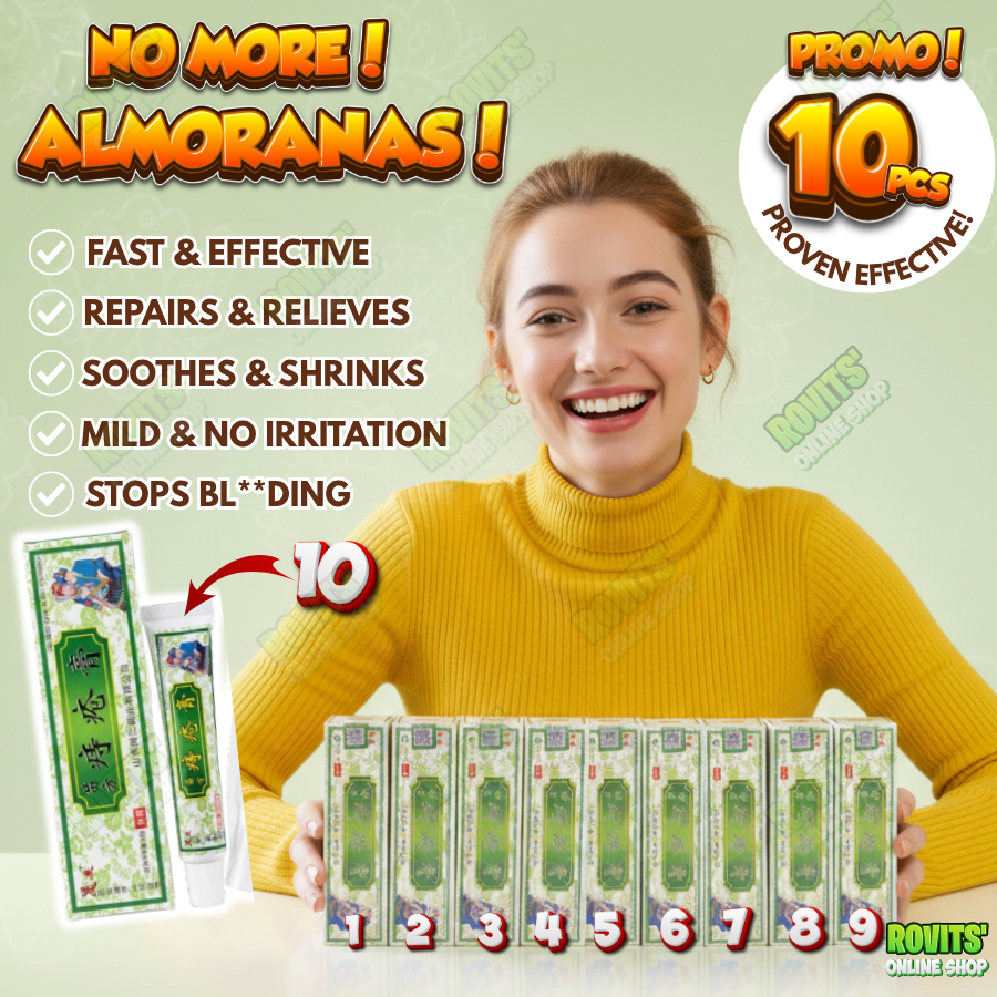10pcs Set Almoranas Relief Cream , Fast Hemorrhoid Ointment for Itching ...