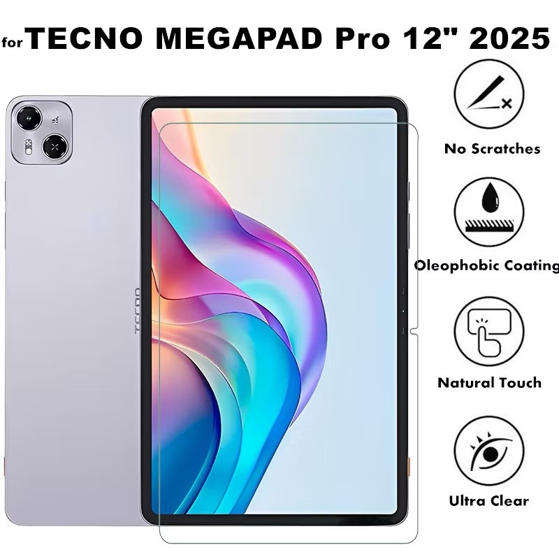 For Tecno Mega Pad SE 11'' 10 10.1 11 2024 Pro 12'' 2025 9H Clear ...