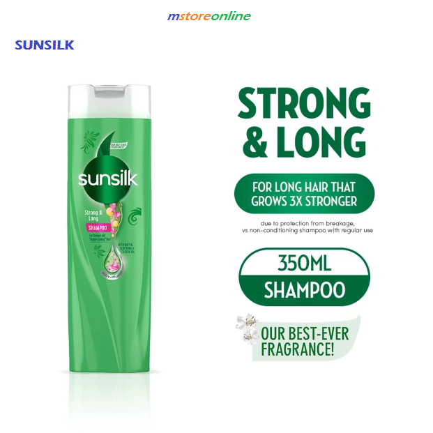 Sunsilk Strong & Long Shampoo 350mL | Shopee Philippines