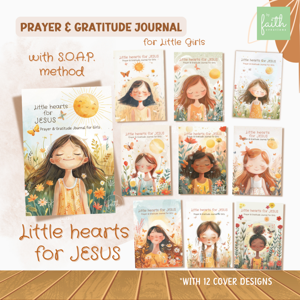 LITTLE HEARTS FOR JESUS | PRAYER AND GRATITUDE JOURNAL for Little Girls ...