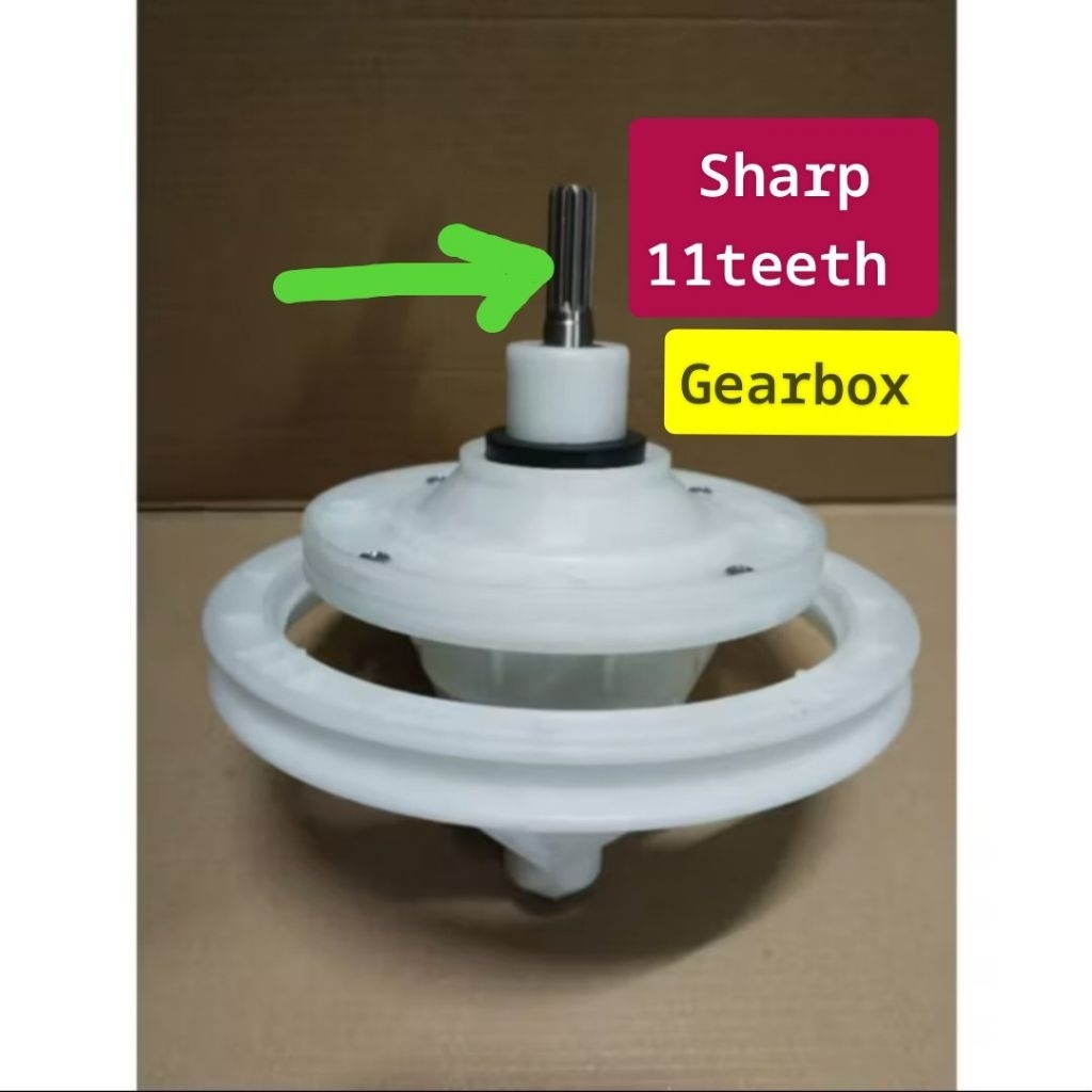 Sharp 11teeth Gearbox for Washing Machine. | Shopee Philippines