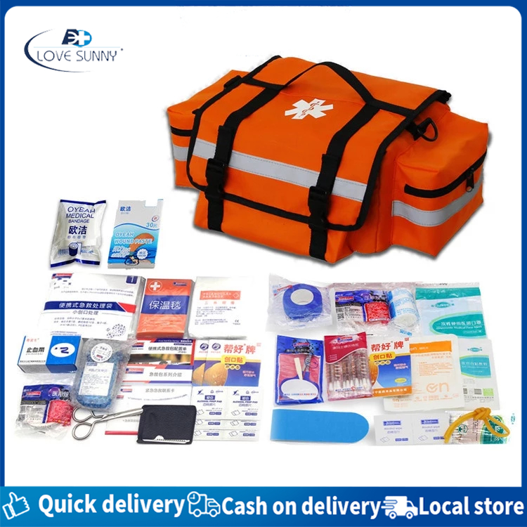 26L Trauma Bag Family Medicals Bag Emergency Package Outdoor First Aid ...