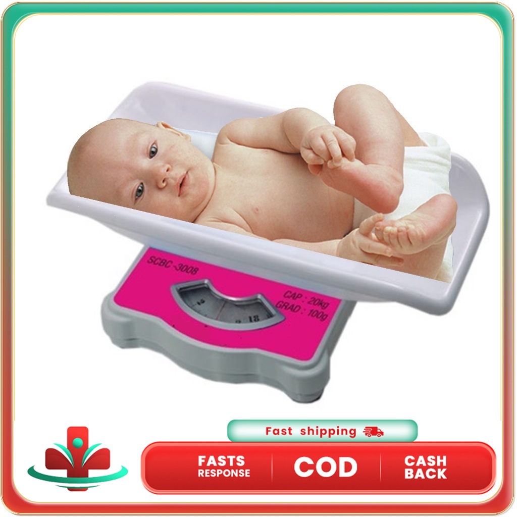Mechanical Baby Scale Mechanical Infant Scale with Tray 20kg capacity ...