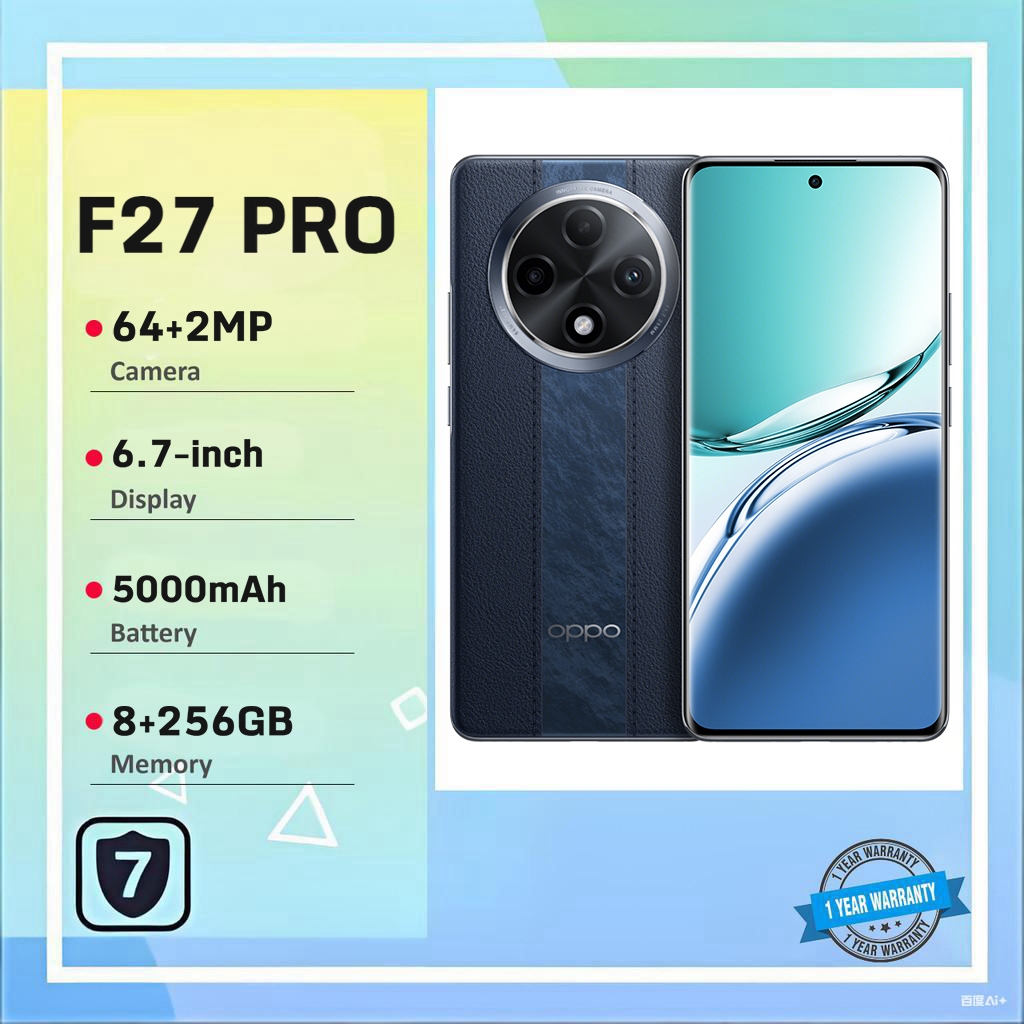 Original F27 pro smartphone 8+256GB storage 5000mAh capacity Android ...