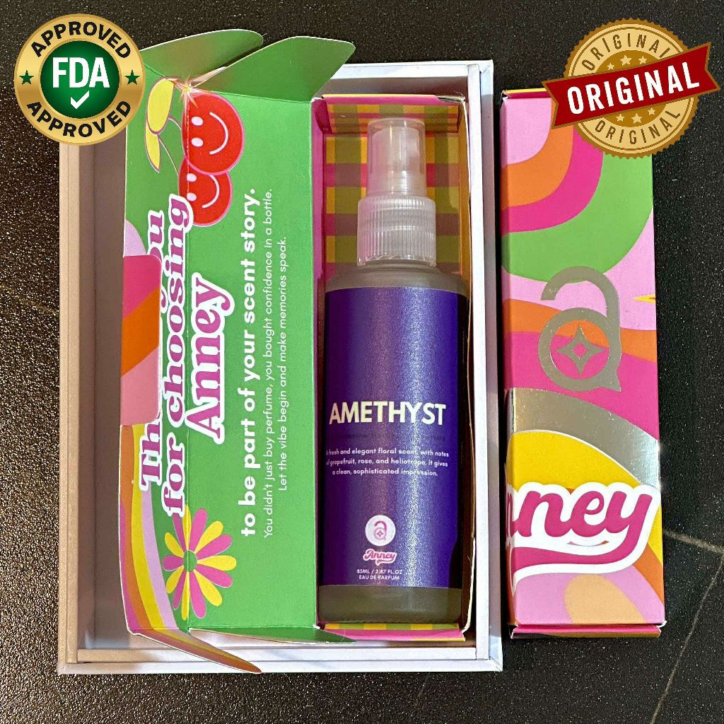 Anney Perfume Amethyst | Long-Lasting Floral | Shopee Philippines