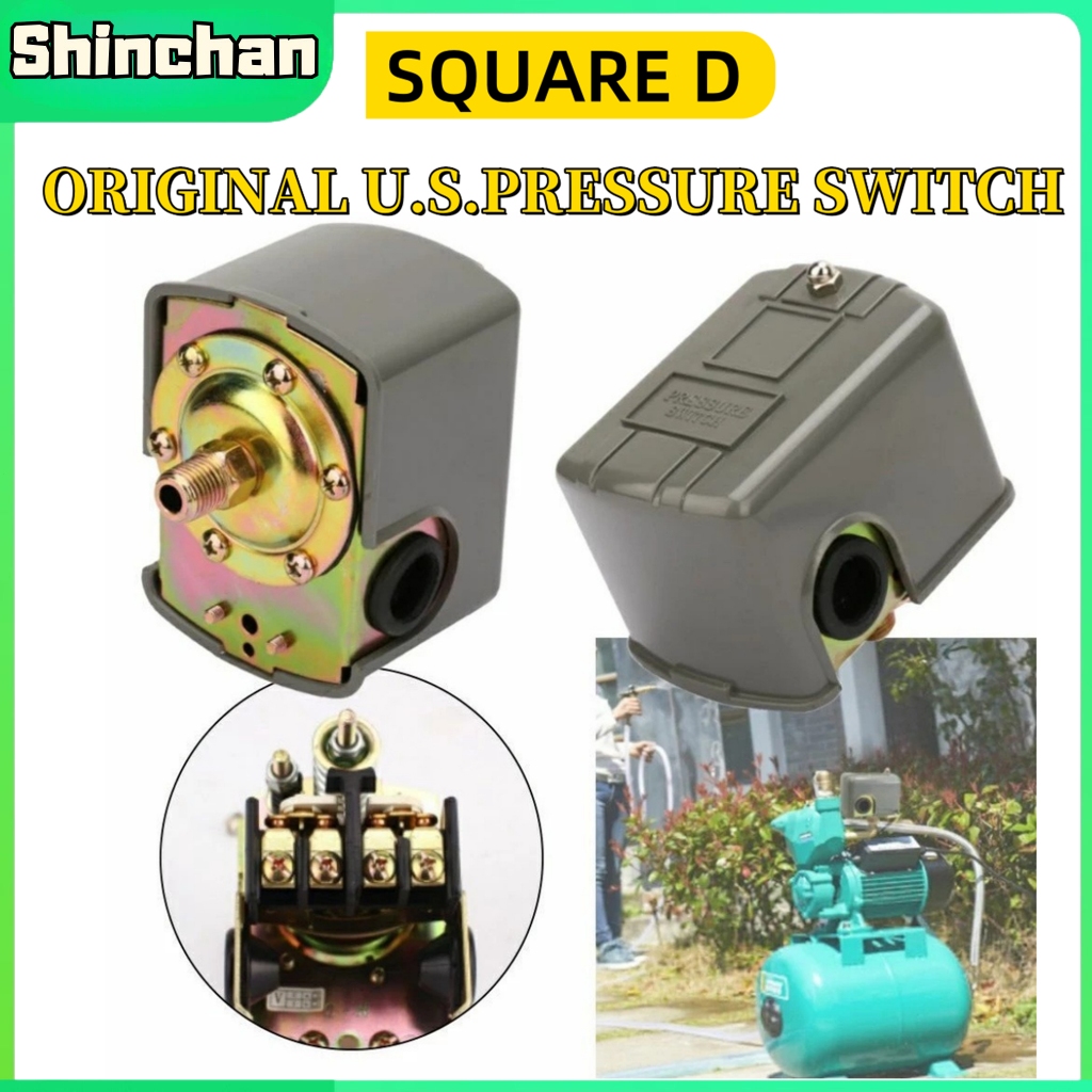 U.S Square D Pressure Switch Original Automatic Water Pump Jet Pump ...