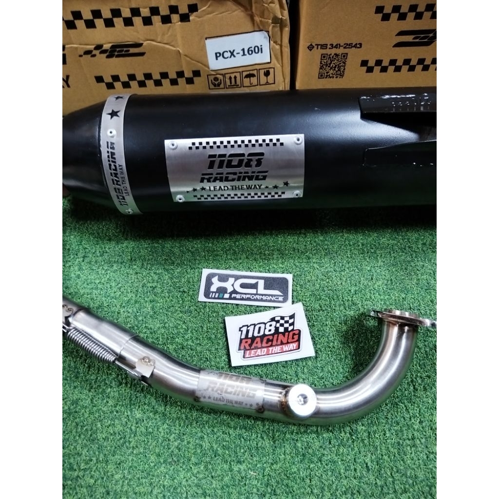 Smok 1108 Racing Exhaust Pipe for Mio I125 NmaxV2 Click125i & PCX160i ...
