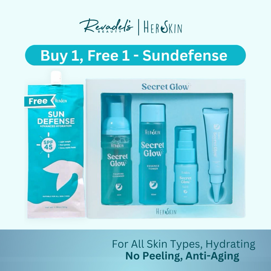 HerSkin Secret Glow Maintenance Set & Bigger Version by Kath Melendez ...