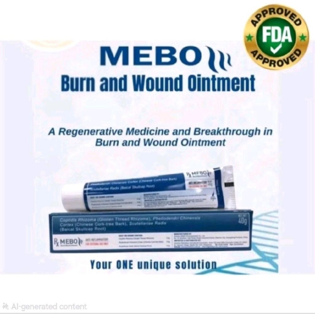 Mebo burn and wound ointment for burns 40g | Shopee Philippines