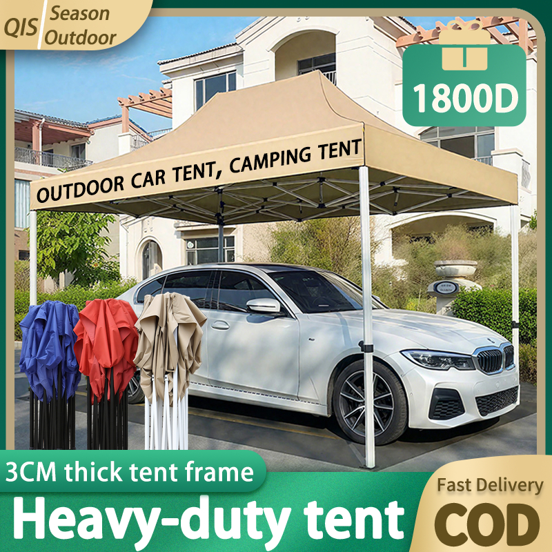 Retractable Car Tent , Outdoor Folding Tent Waterproof , Used For ...