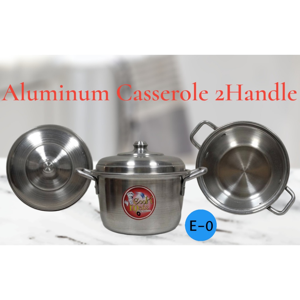ALUMINUM CASSEROLE 2HANDLES | Shopee Philippines