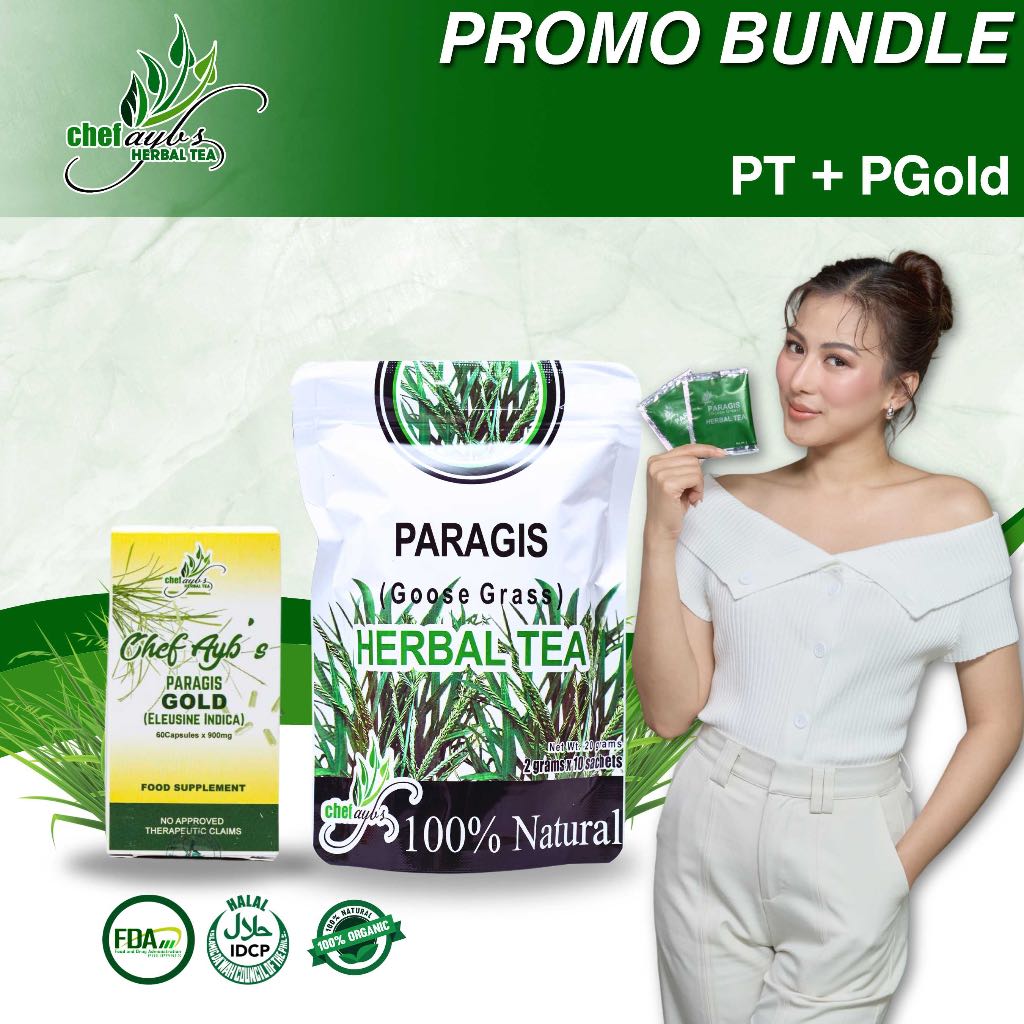 CHEF AYB'S PARAGIS TEA AND GOLD BUNDLE | Shopee Philippines
