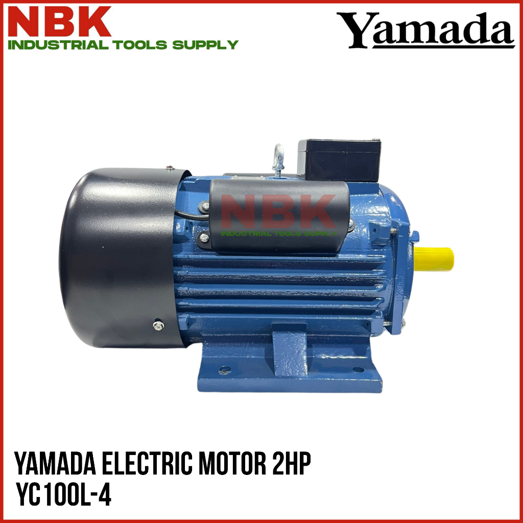 Yamada Blue Electric Motor 2HP Capacitor Starter Motor Aluminum with ...