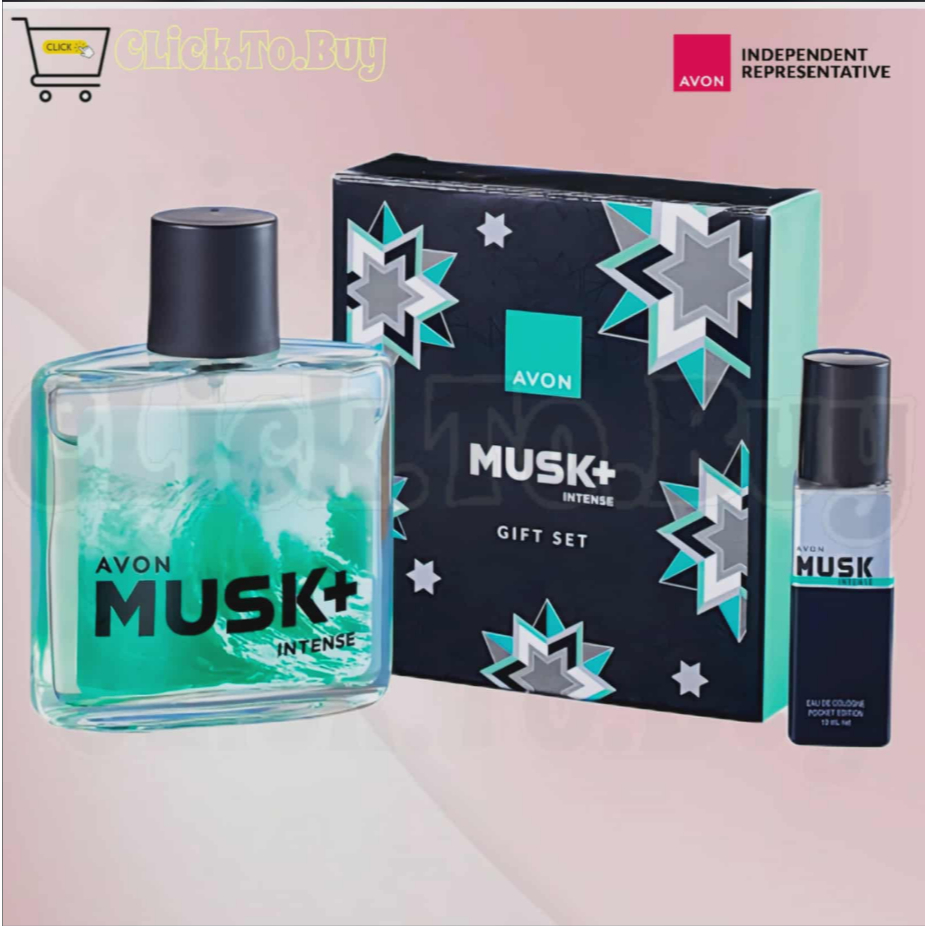 AVON Musk Intense Holiday Gift Set | Shopee Philippines