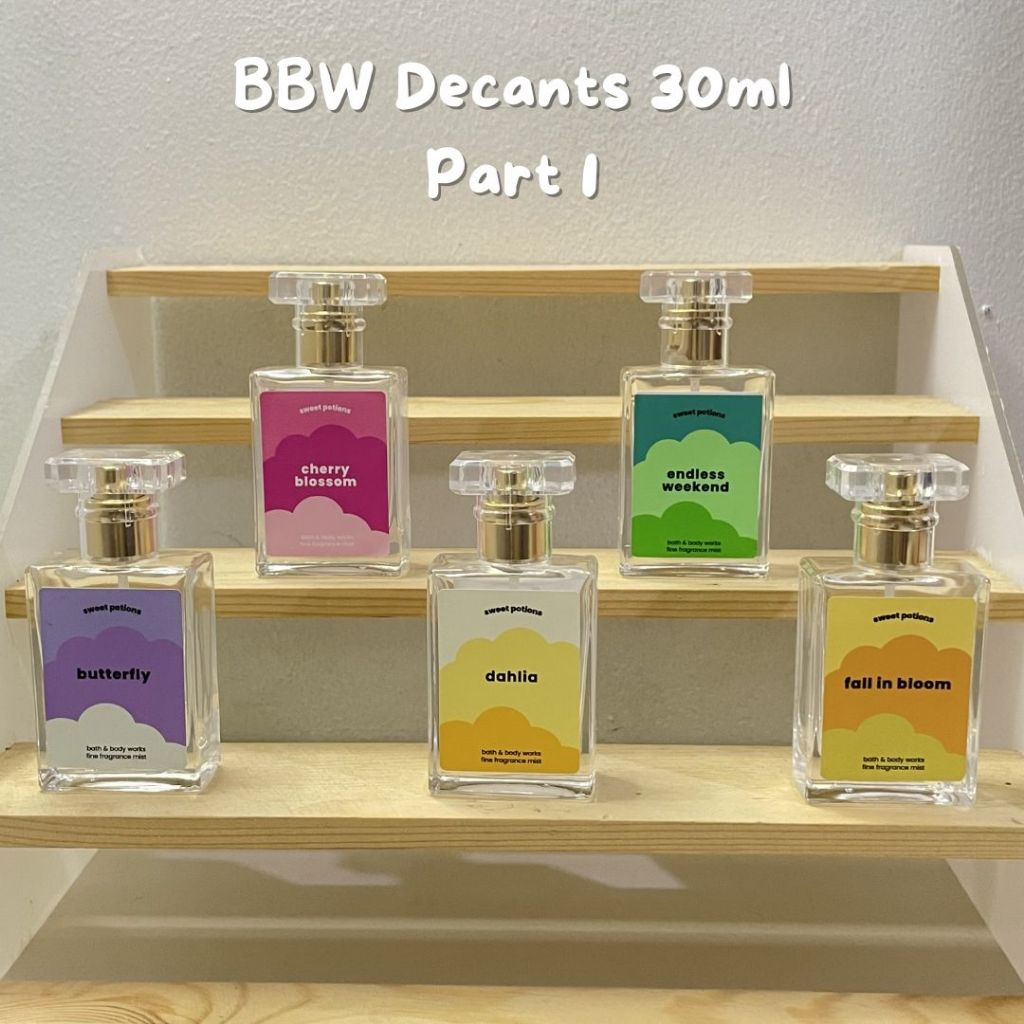 SWEET POTIONS - BUY 4 GET 1 AUTHENTIC BATH & BODY WORKS 30ML PART 1 ...