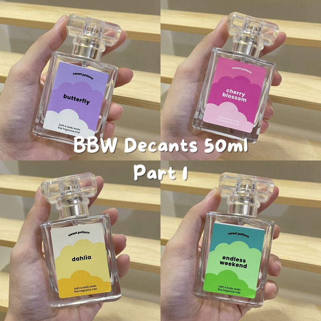 SWEET POTIONS - AUTHENTIC BATH & BODY WORKS 50ML PART 1 FINE FRAGRANCE ...