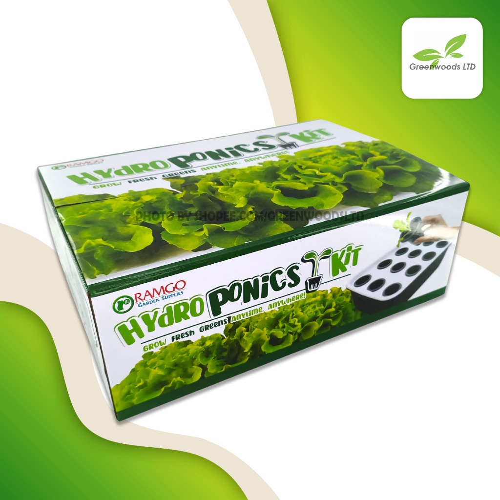 Ramgo Garden Hydroponics Kit 12 Holes with Net Pots, Coco Plug ...