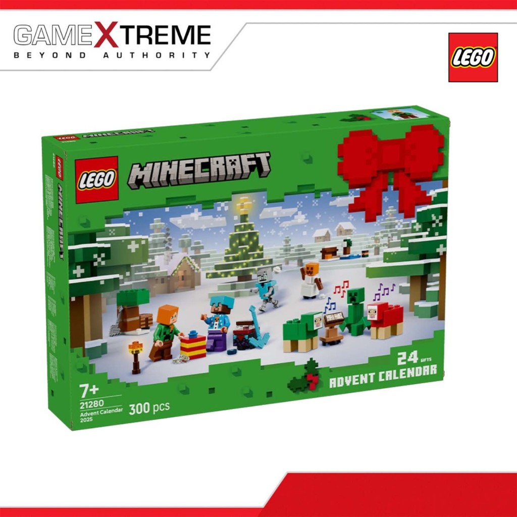 LEGO Minecraft Advent Calendar (21280) | Shopee Philippines