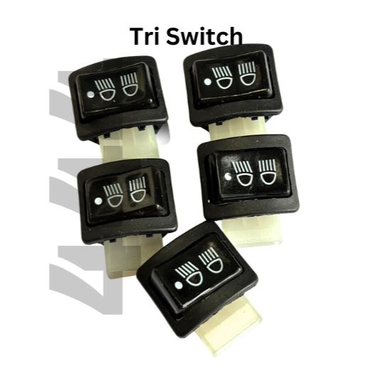 Tri Switch Hi/ Low with OFF mode for Suzuki Smash/ Sky Drive/ Dash ...
