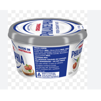 Philadelphia Original Cream Cheese 250g | Shopee Philippines