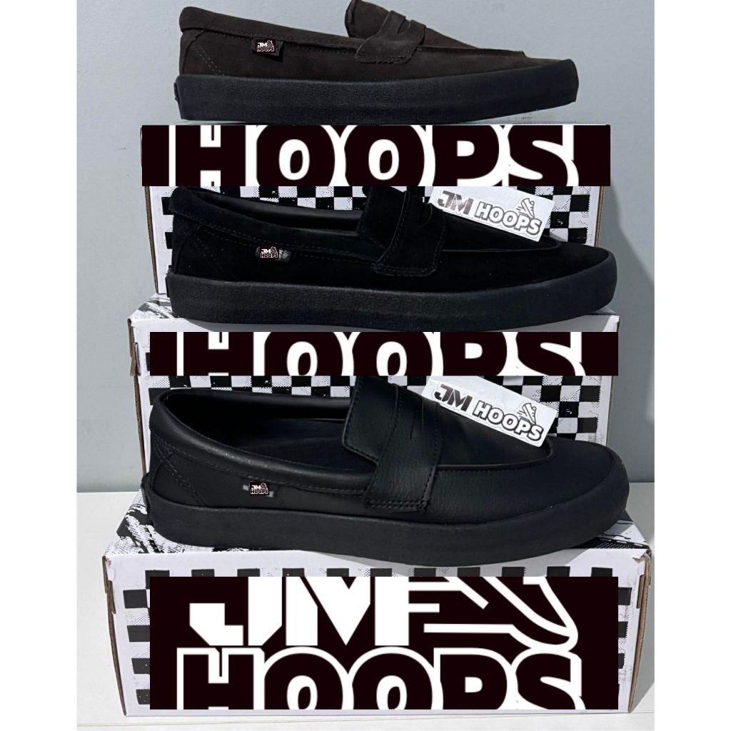 JM HOOPS Skate Laofer leather (US 7 men to US 10 Men) | Shopee Philippines
