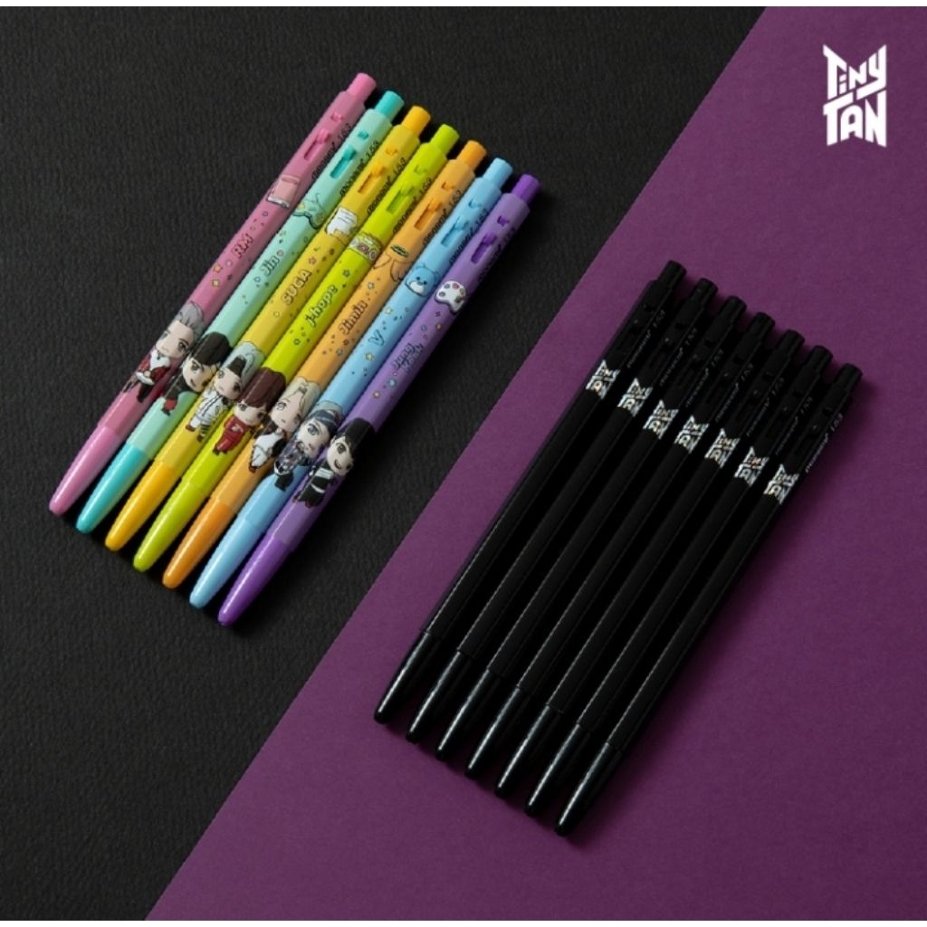 TinyTAN BTS Merchandise Character Ballpoint Pen, 0.5mm | Shopee Philippines