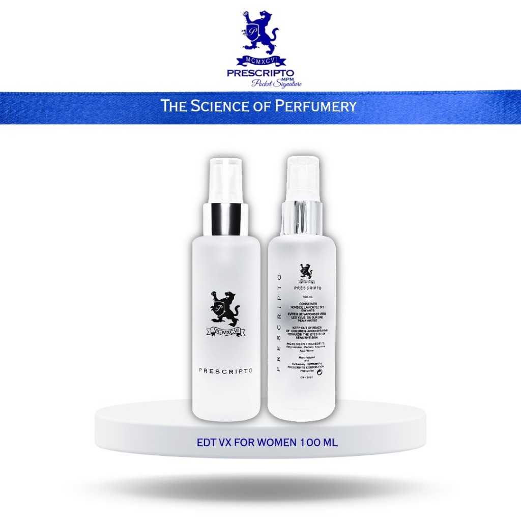 Prescripto Perfume VX Women EDT Edition (100ml) | Shopee Philippines