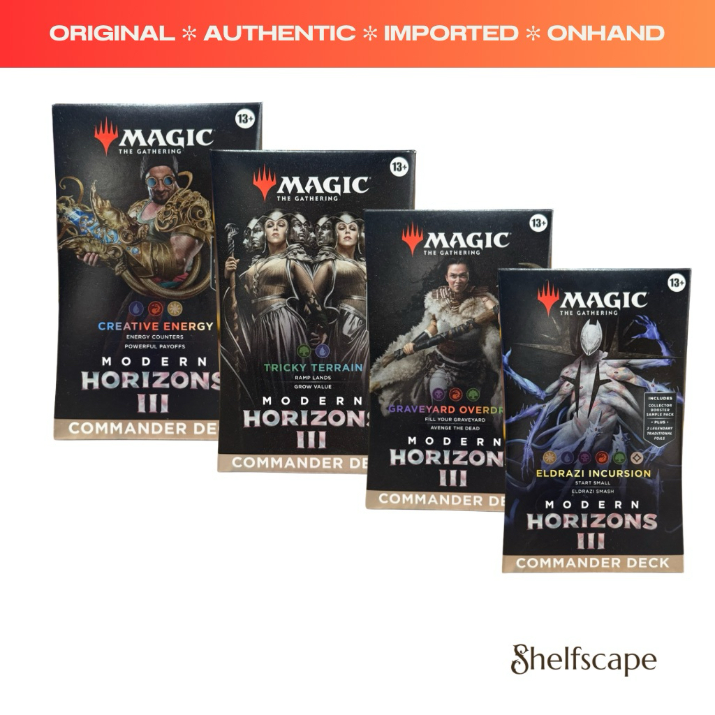Magic The Gathering Commander Precon - Modern Horizons 3 (MTG Cards ...