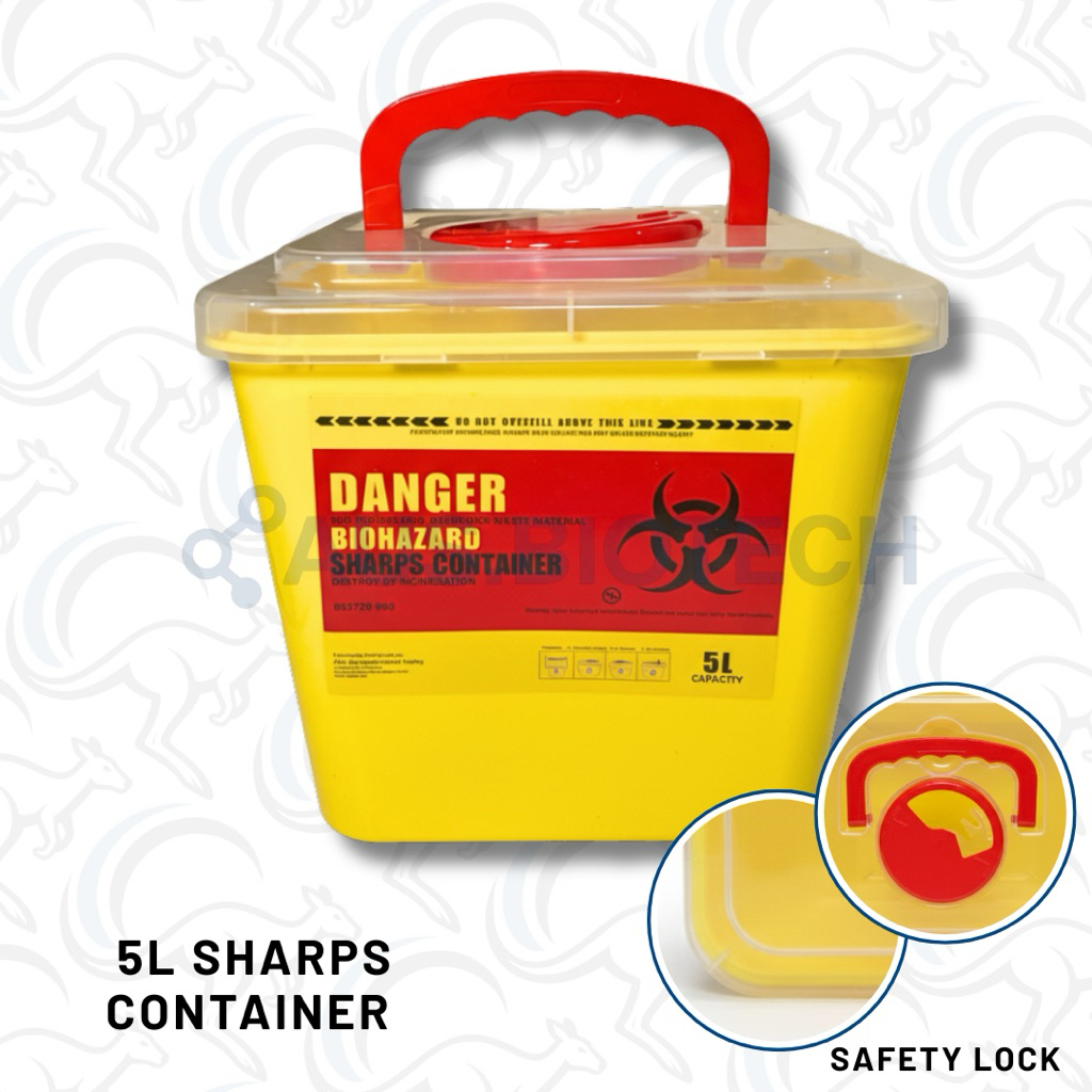 Biohazard Sharps Container/Collector, 5L&7L | Shopee Philippines