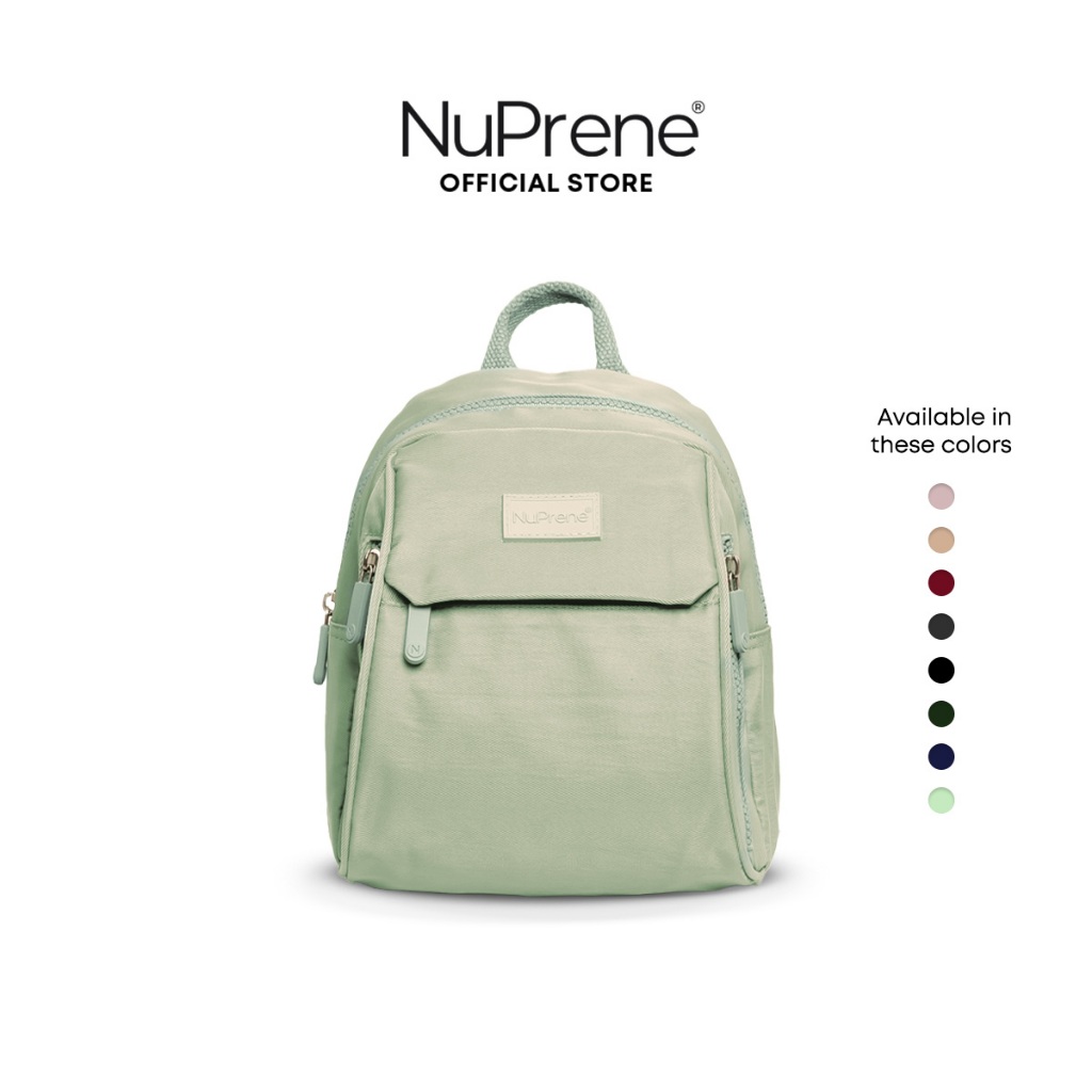 NuPrene - The Raya Mini Backpack - Water-Resistant Backpack in Mint ...