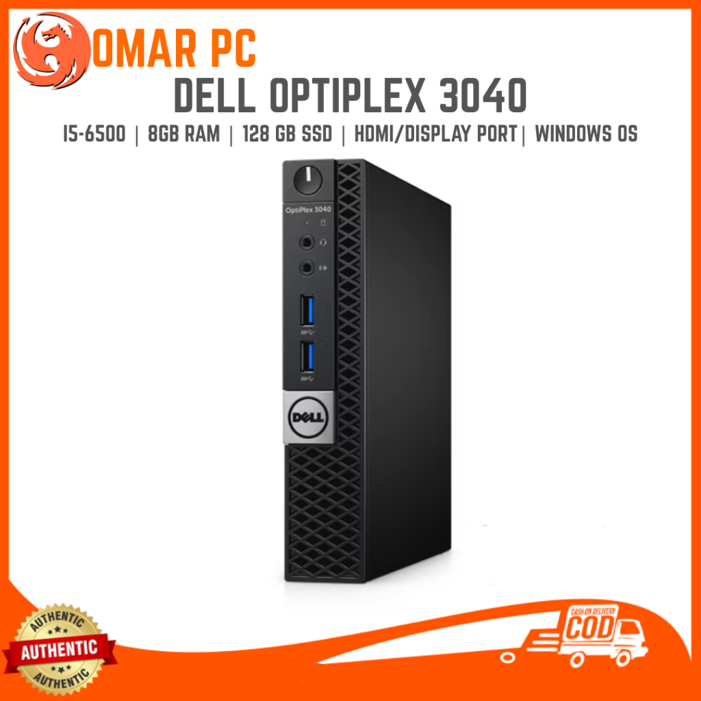 DELL OPTIPLEX 3040 MICRO MINI PC I5-6500 | 8GB RAM | 128GB SSD | Shopee ...