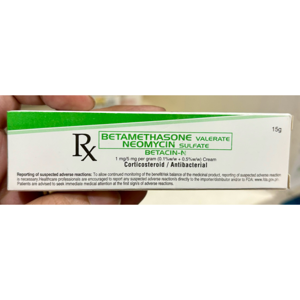 Bethametasone+Neomycin Cream (BETACIN-N) | Shopee Philippines