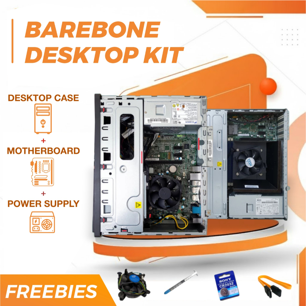BRANDED BAREBONE DESKTOP KIT - 6TH/4TH GEN (Casing + Motherboard ...