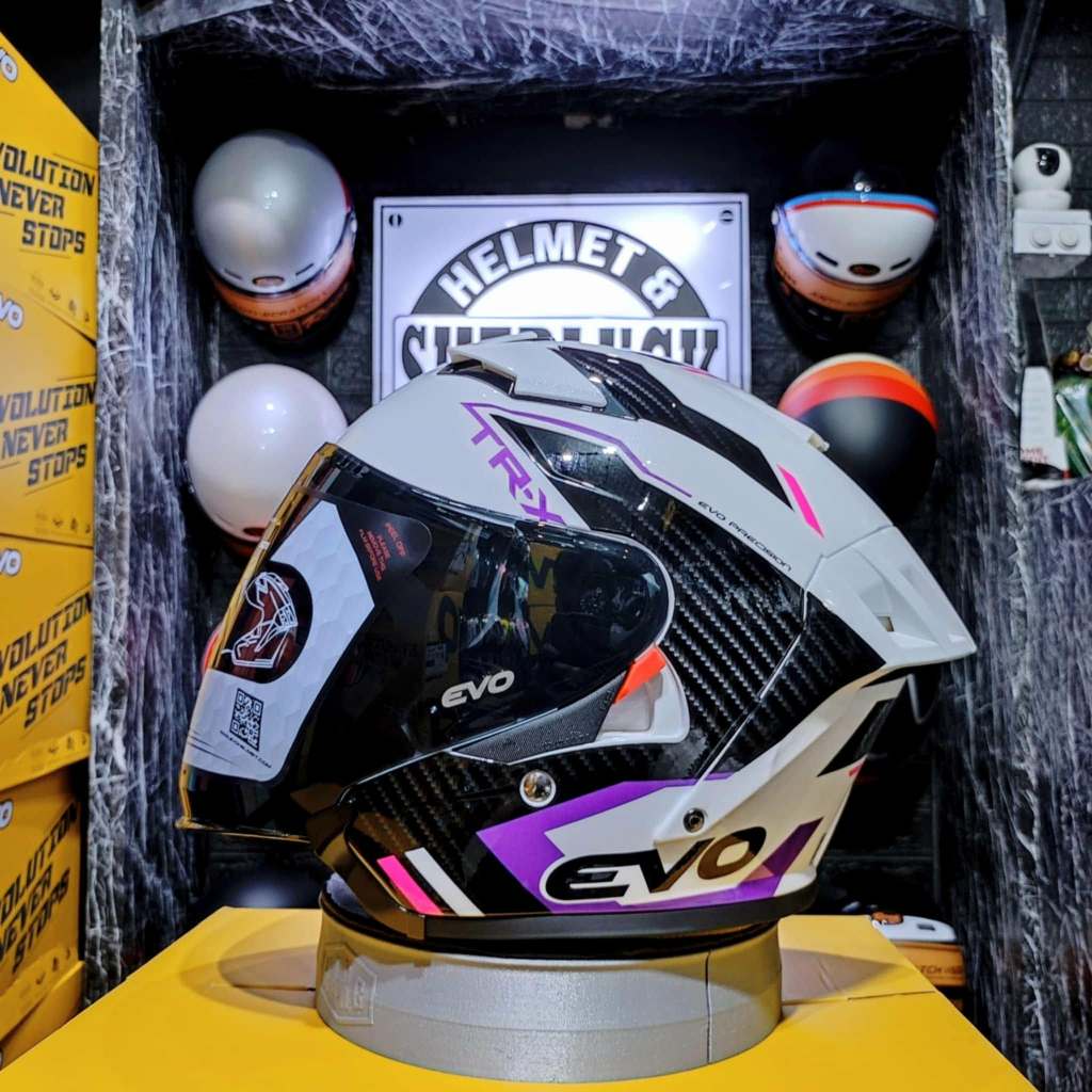 EVO TRX RADIX OPEN FACE DUAL VISOR | Shopee Philippines