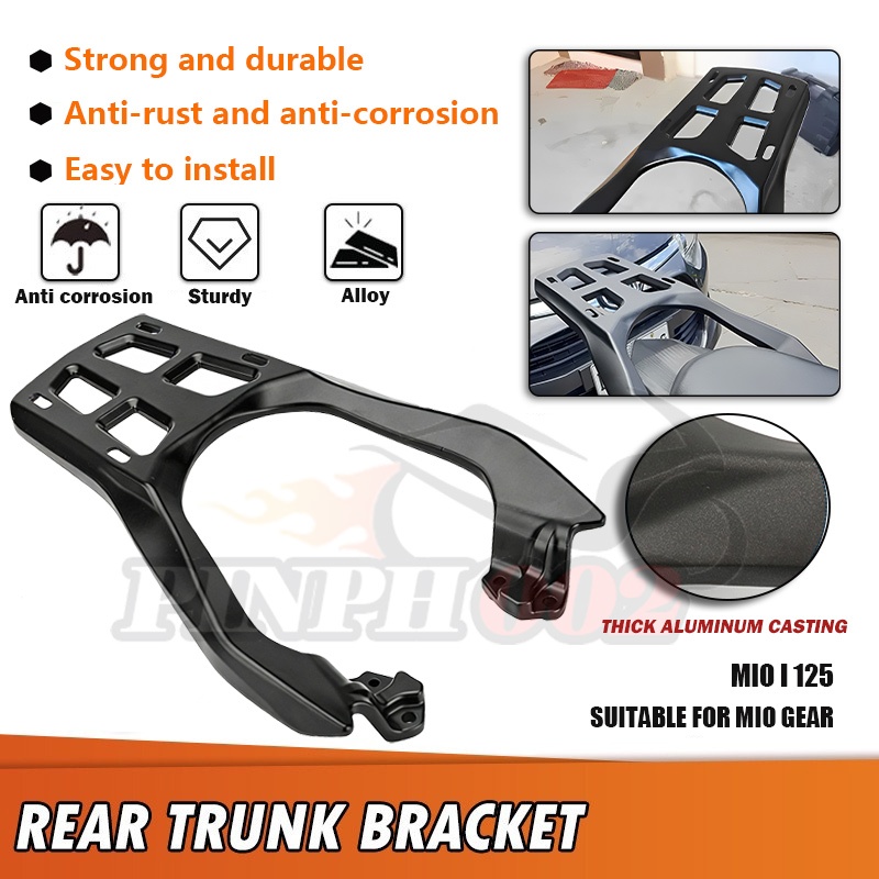 Yamaha MIO i 125 Rear Bracket Top Box Bracket Motorcycle Mio Gear Rear ...