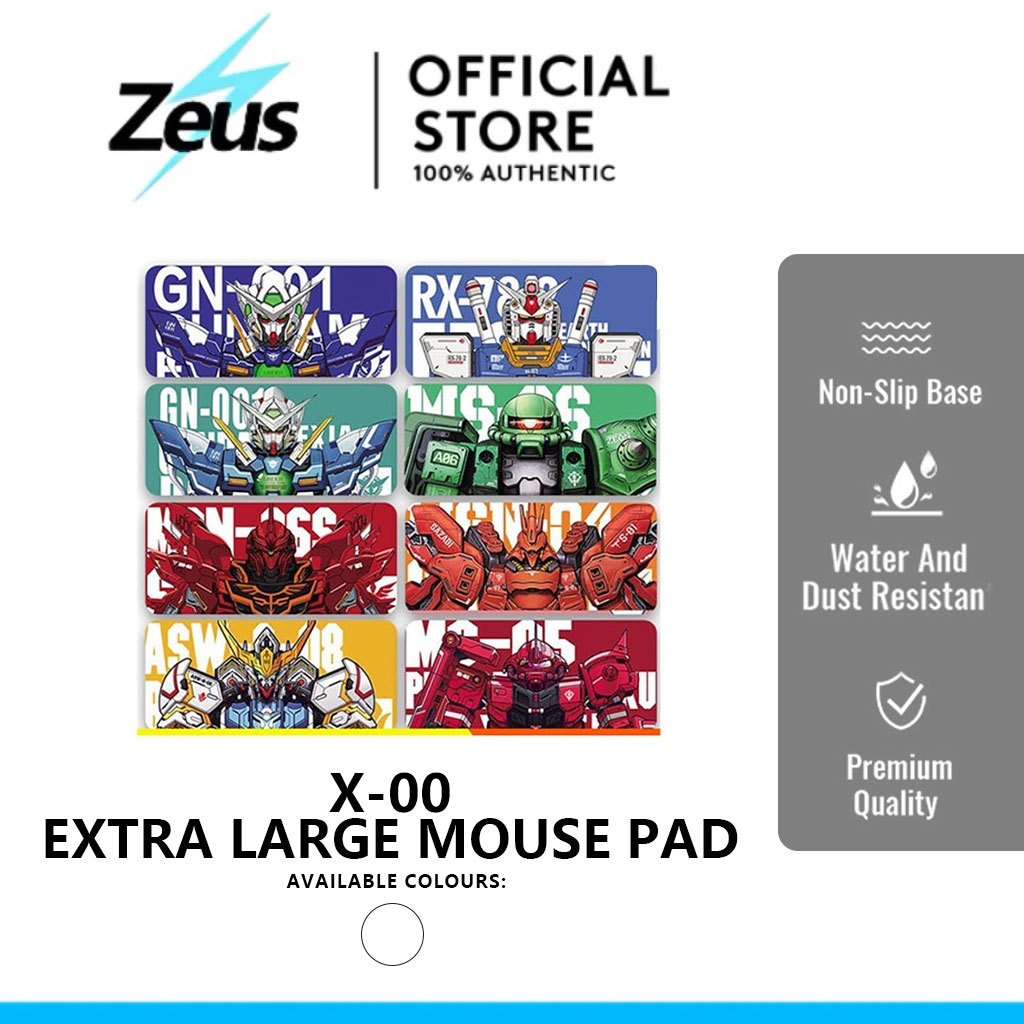 Zeus Extended Mouse Pad / Gaming Mouse Pad (80cm x 30cm) "Random Design ...