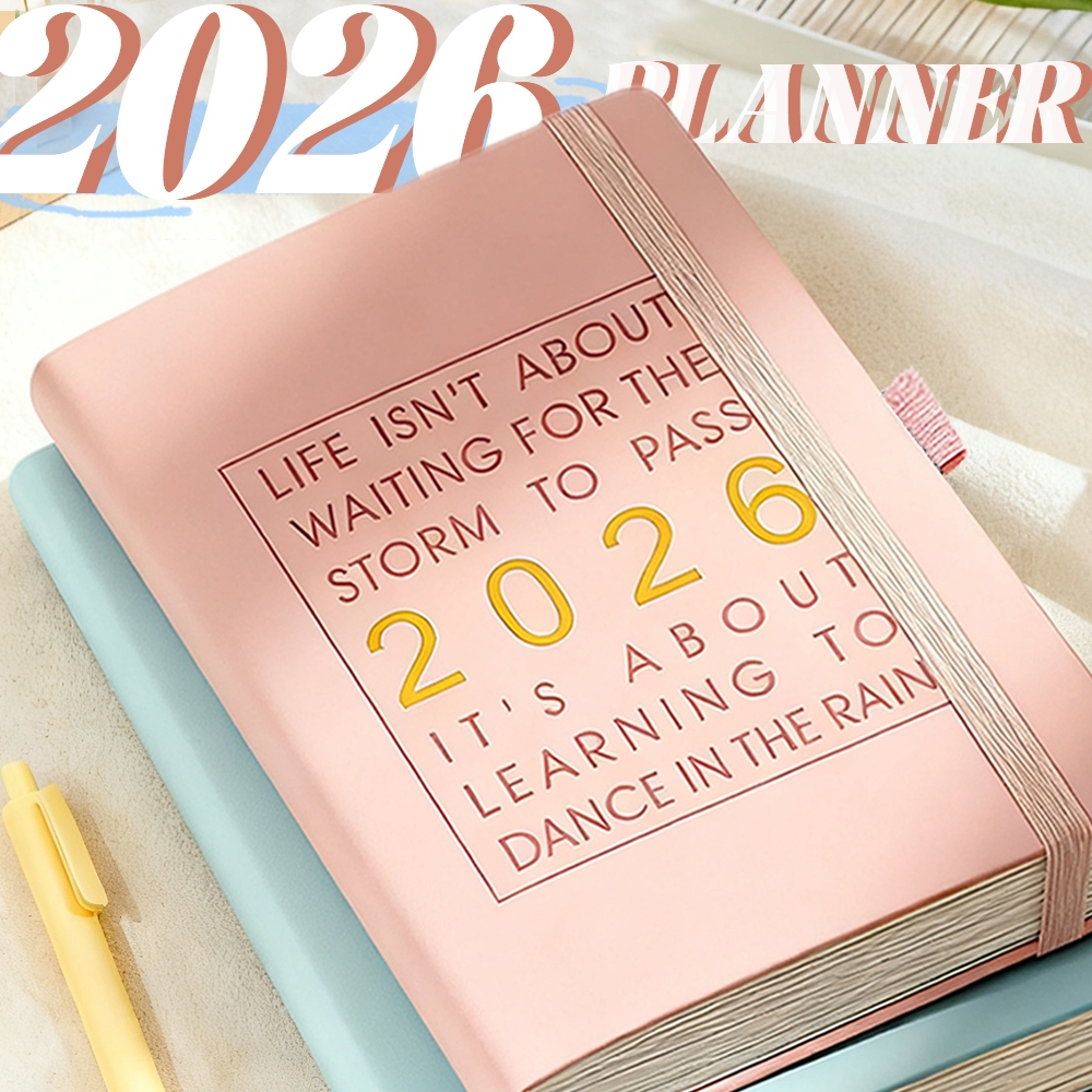 2026 Yearly Planner A5 365 Days Agenda Schedule 204Sheets Journal Diary ...