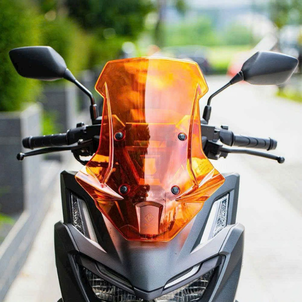 HONDA CLICK 160 FULLY ADJUSTABLE ZHIPAT WINDSHIELD | Shopee Philippines