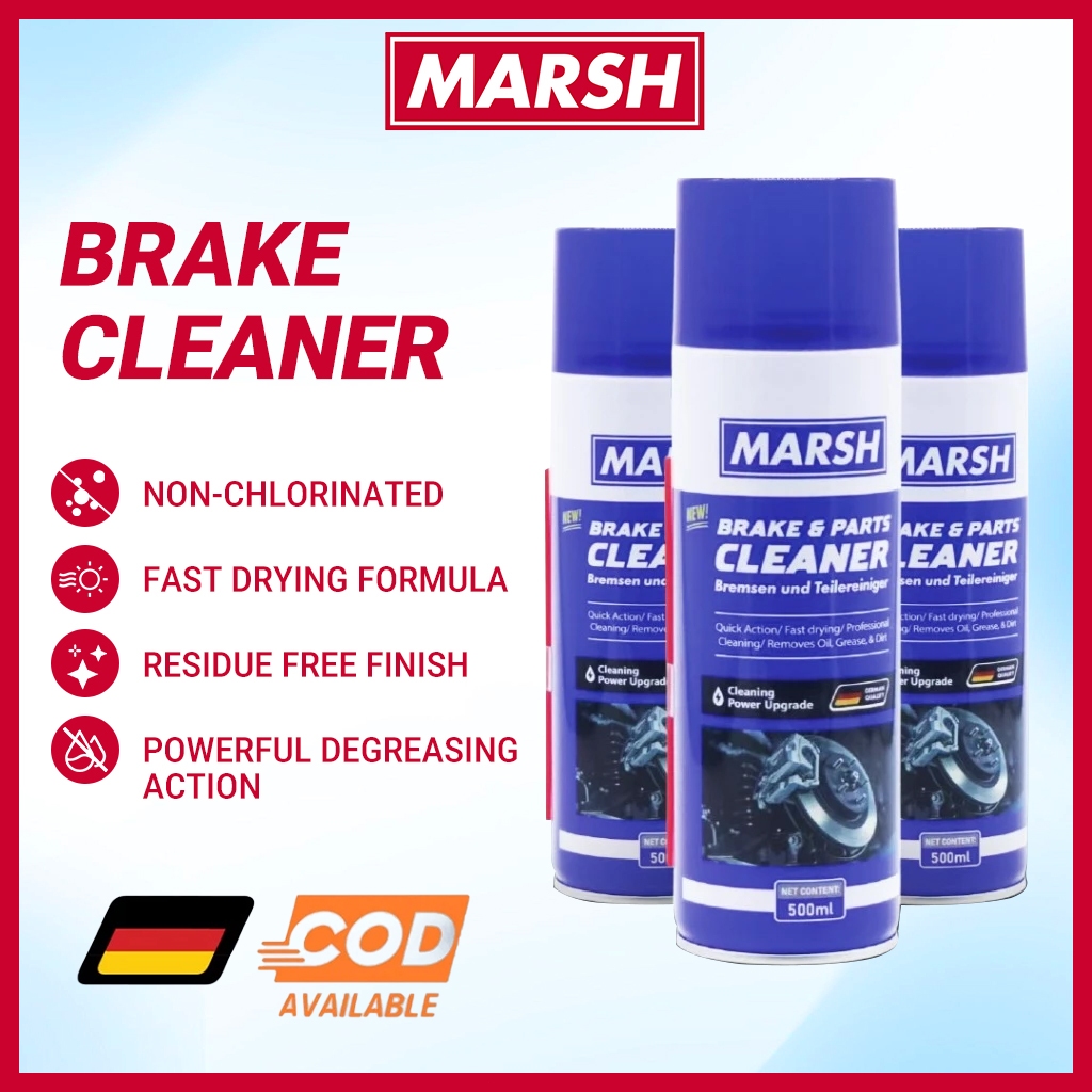 Marsh Brake & Parts Cleaner Brake Disc Maintenance Quick Dry Fast ...