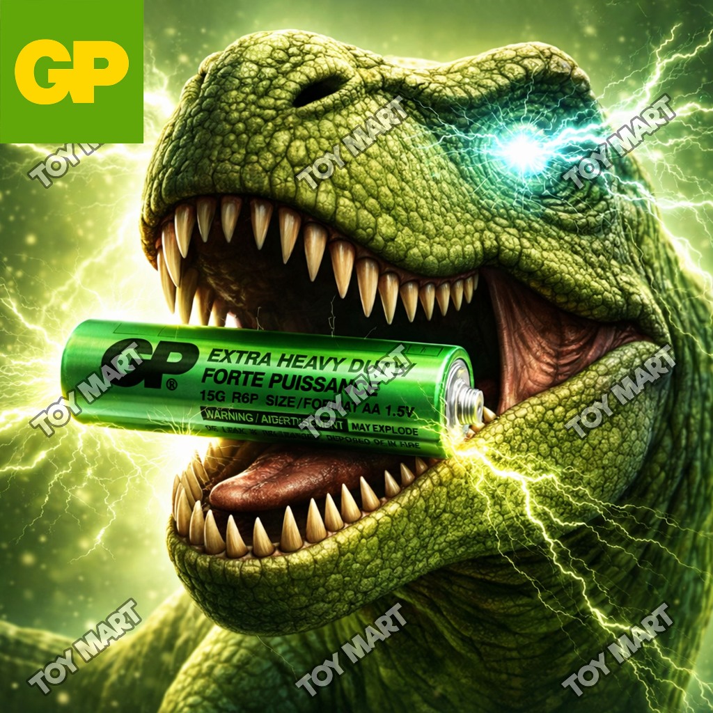 GP GreenVolt™ Extra Heavy Duty Double A Battery Set (Carbon-Zinc AA ...