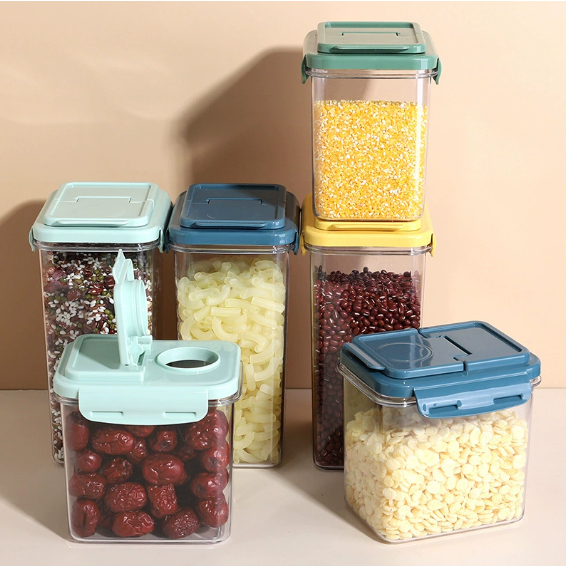 850ML Plastic food storage boxes for kitchen for refrigerator Sealed ...
