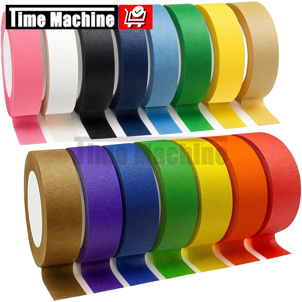 Colored Masking Tape 1/2 x 30m Assorted Colors available chool Supplies ...