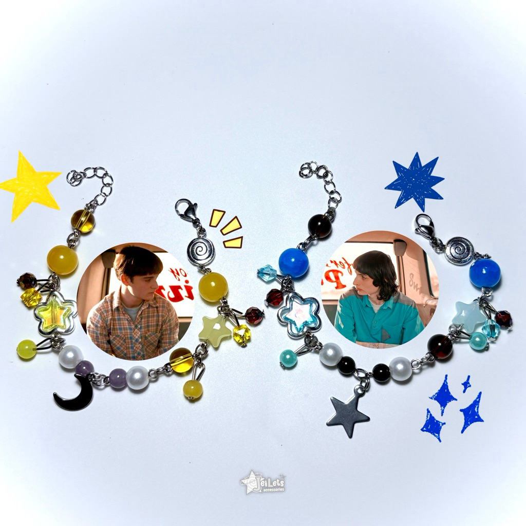 BYLER inspired bracelet in Stranger things Mike Wheeler and Will Byers ...