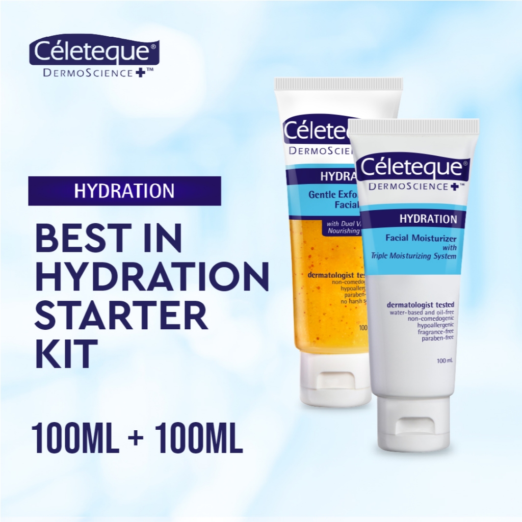 Celeteque Best in Hydration Starter Kit (Hydration Exfo Wash 100ml ...
