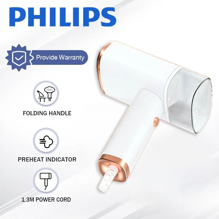 Philips Garment Steamer lron Handheld Foldable Garment Steamer lroning ...