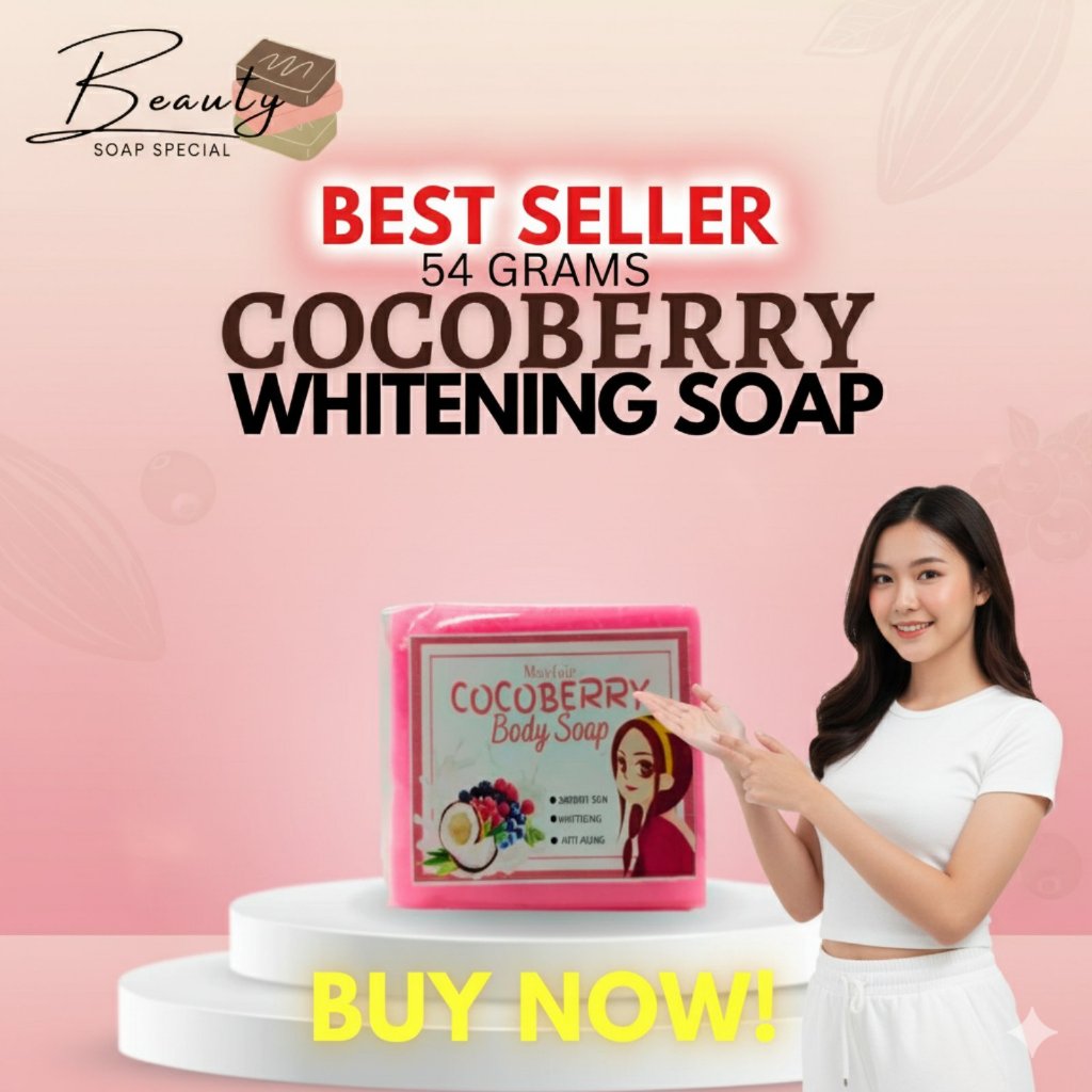 Cocoberry Essence Square Soap Trial Pack whitening smooth skin anti ...