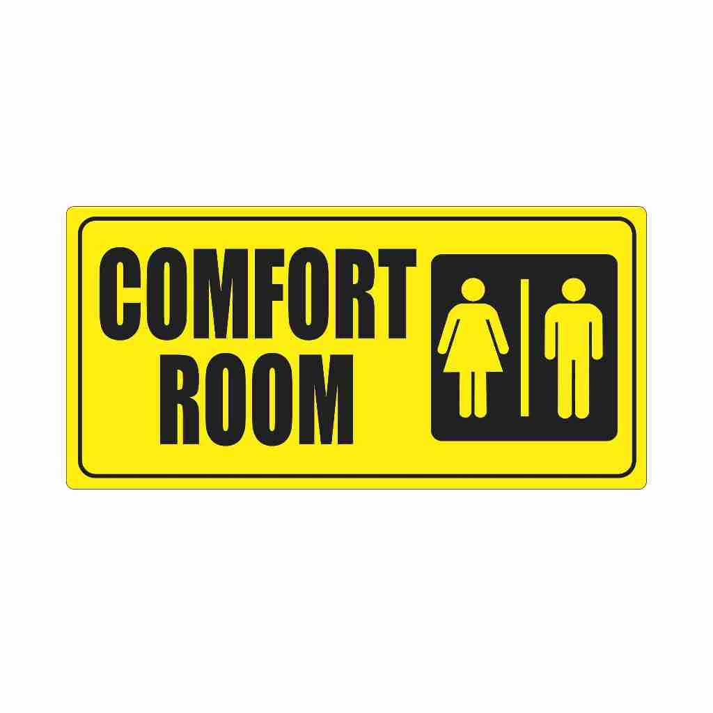 Shop comfort room sign for Sale on Shopee Philippines