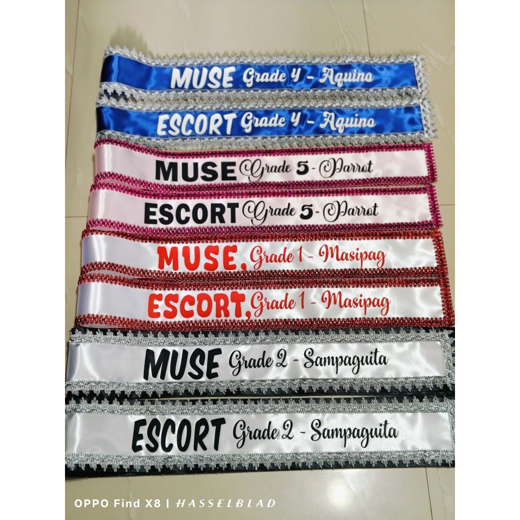 Shop sash for pageant for Sale on Shopee Philippines