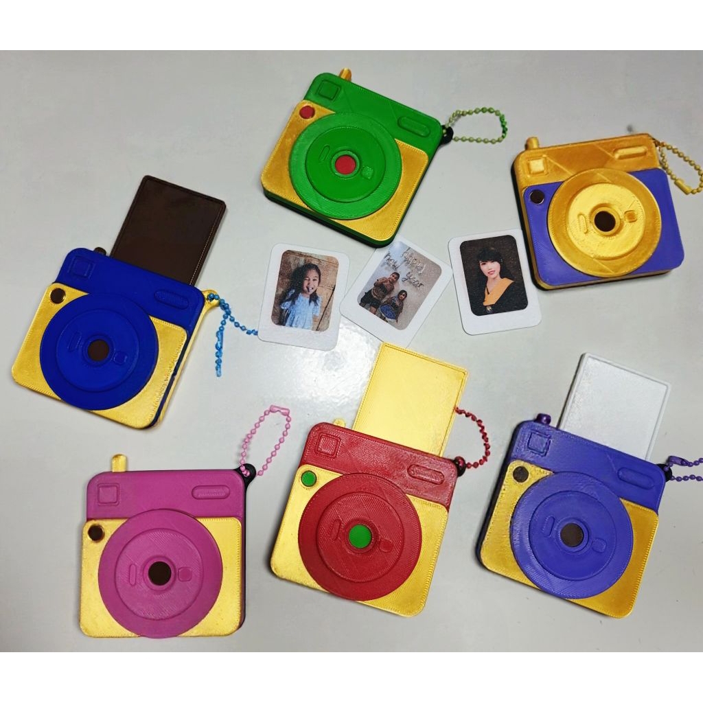 3D Printed Instax Polaroid Pop up Camera Keychain | Shopee Philippines